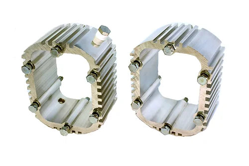 Fast Coolers | 6 Bolt PTO Cover Transmission Cooler - Pair – Glacier ...