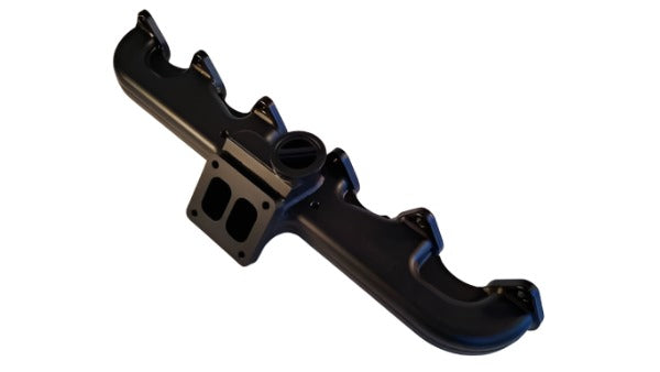 Steed Speed | T3 12V Cummins Twin Turbo Inverted Gate Exhaust Manifold ...